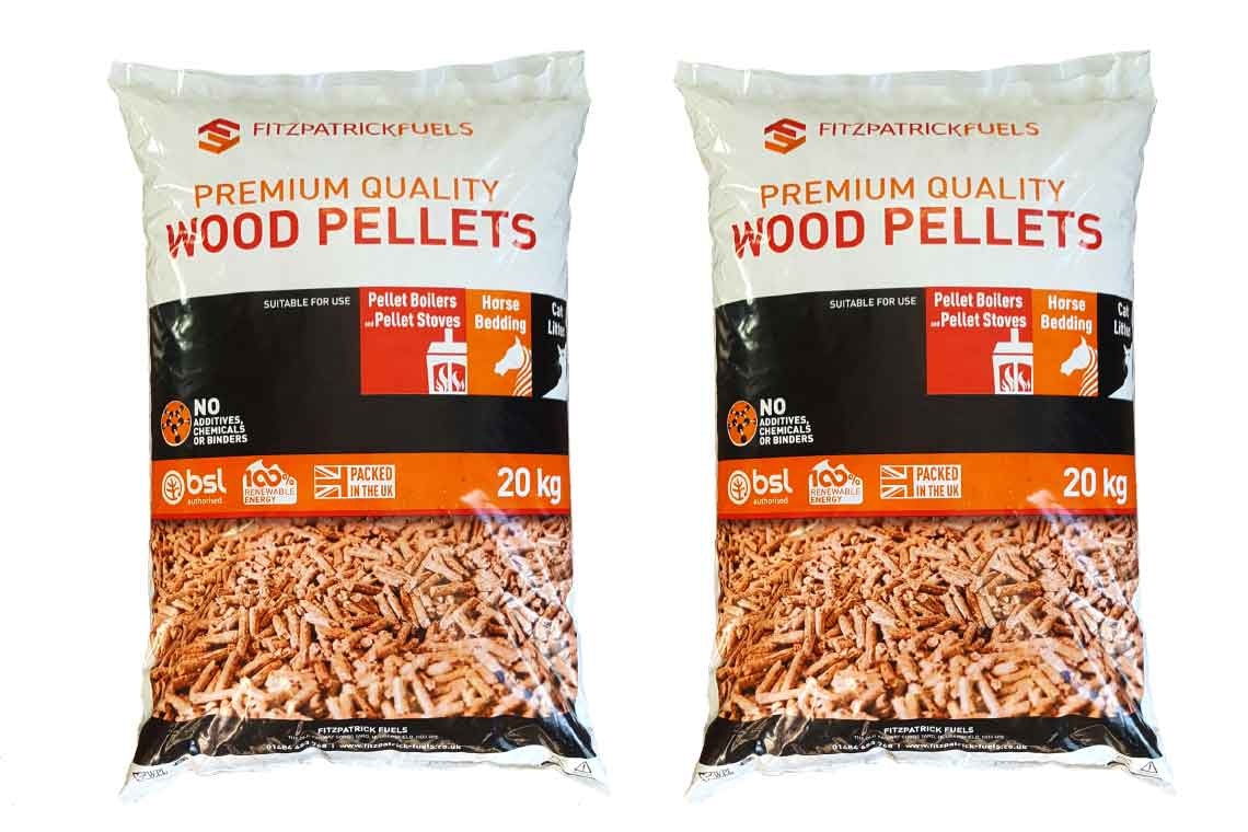 Biomass Wood Pellets for Stoves and Boilers by Fitzpatrick Fuels